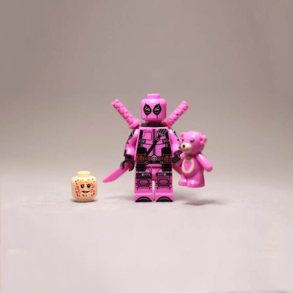 Unbranded | Toys | Pink Bear Deadpool Figure | Poshmark